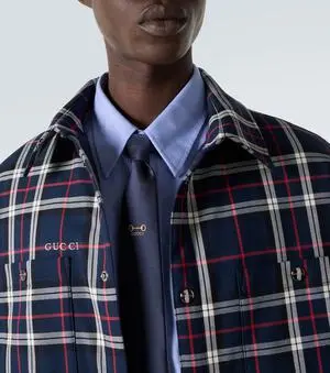 Gucci Plaid Cotton Shirt