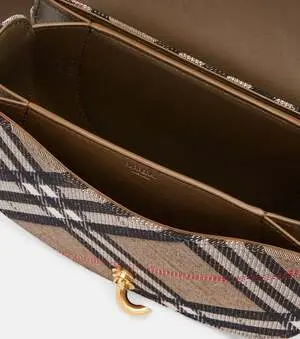 Burberry Bridle Check Small Crossbody Bag