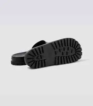 Gucci Gg Canvas Slides