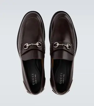 Gucci Horsebit Leather Loafers