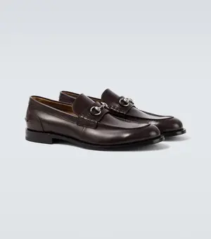 Gucci Horsebit Leather Loafers
