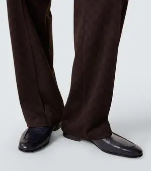 Gucci Gg Jacquard Track Pants - Brown