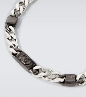 Gucci Interlocking G Sterling Chain Bracelet
