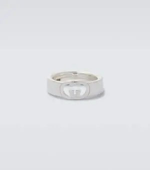 Gucci Interlocking G Sterling Ring - Silver