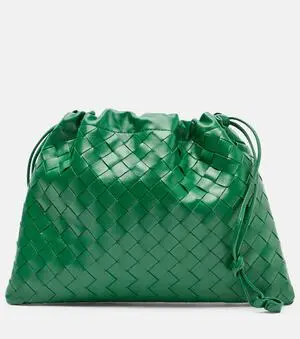 Bottega Veneta Large Leather Pouches