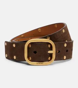 Loewe Gold Tone Belts For Women