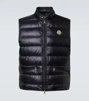 Moncler Gui Down Vest Blue