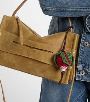 JW Anderson Radish Knitted Bag Charm