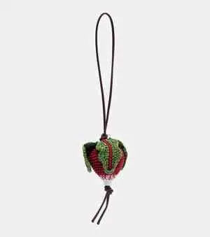JW Anderson Radish Knitted Bag Charm