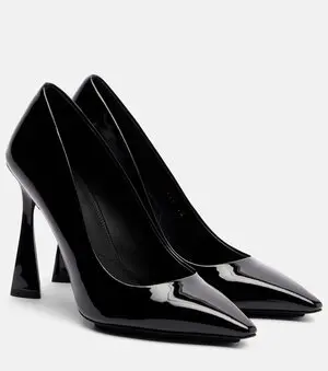 Stella McCartney Elsa Pointed Toe Pumps - Black