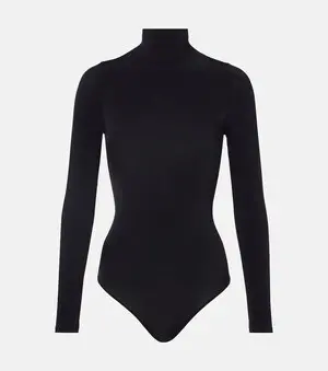 Wolford Buenos Aires Sheer Bodysuit - Black