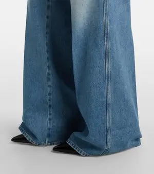 Gucci Horsebit Mid-rise Flared Jeans
