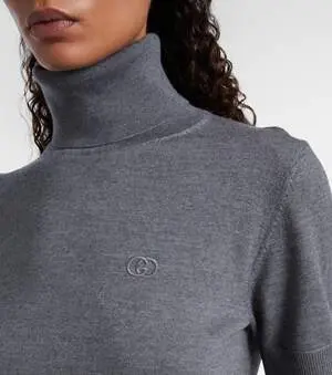 Gucci Turtleneck Wool Top