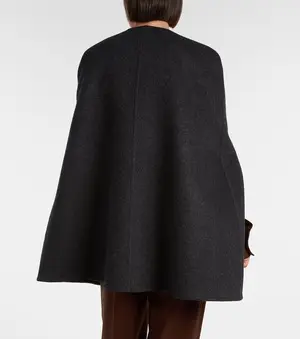 Gucci Caban Horsebit Wool Cape