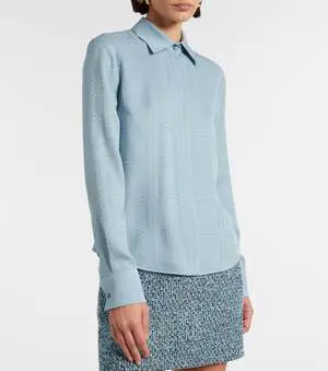 Gucci Silk Shirt - Blue