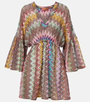 Missoni Zigzag Lamé Kaftan - Multicoloured