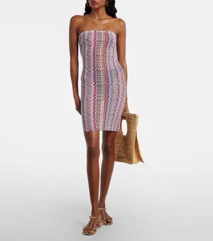 Missoni Strapless Mini Dress