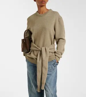 JW Anderson Wool And Cotton Sweater - Green