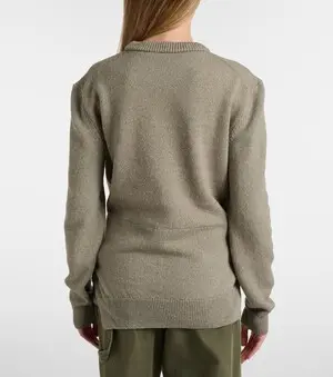 JW Anderson Wool And Cotton Sweater - Green