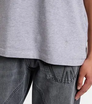 JW Anderson Cotton Jersey T-shirt - Grey
