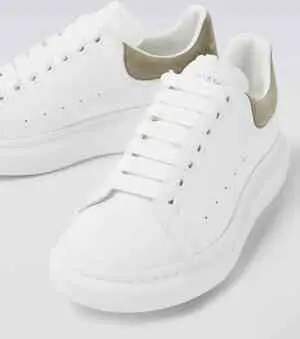 Alexander McQueen Oversized Leather Sneakers