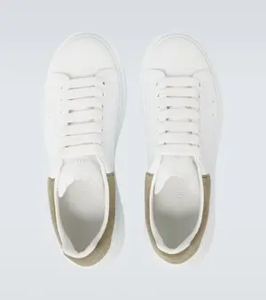 Alexander McQueen Oversized Leather Sneakers