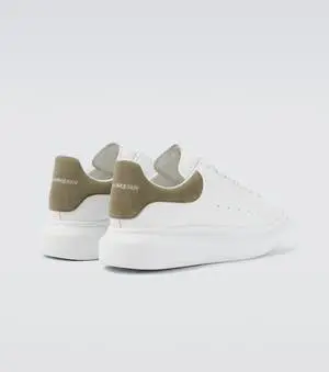 Alexander McQueen Oversized Leather Sneakers