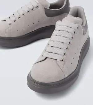 Alexander McQueen Oversized Suede Sneakers