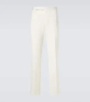 LARDINI High-rise Slim Pants