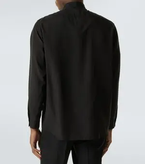 LARDINI Tencel And Linen Shirt