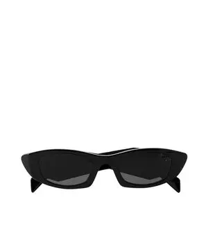 Prada Symbole Cat-eye Acetate Sunglasses - Black