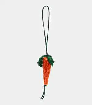 JW Anderson Carrot Knitted Bag Charm