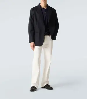 LARDINI Cotton Pique Polo Shirt
