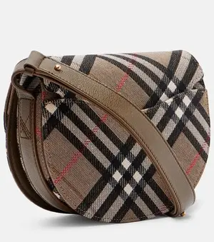 Burberry Bridle Check Crossbody Bag