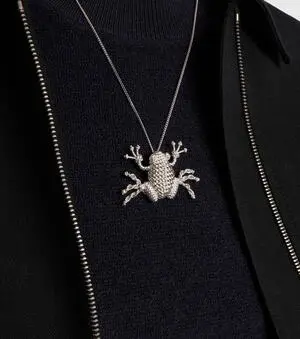 Loewe Frog Pendant Necklace
