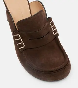 JW Anderson 75 Suede Mules