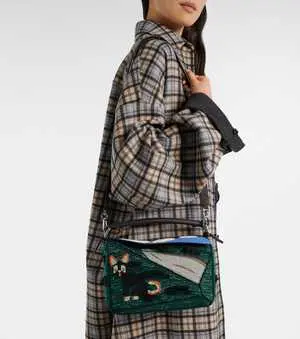 Loewe X Louis Wain Puzzle Top-handle Bag - Multicoloured