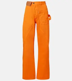 Jw Anderson Embroidered Jeans For Women