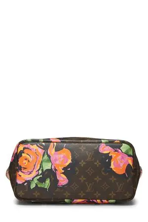 LOUIS VUITTON Stephen Sprouse X Monogram Roses Tote - Brown
