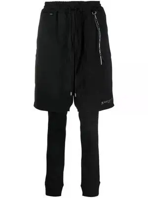 MASTERMIND WORLD Layered Leggings Deck Shorts