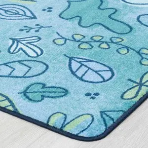 KAPLAN EARLY LEARNING COMPANY Falling Leaves Pattern Carpets
