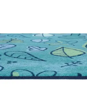 KAPLAN EARLY LEARNING COMPANY Falling Leaves Pattern Carpets