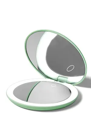 FANCII Taylor Led Compact Mirror - Mint Green
