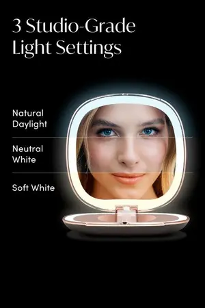 FANCII Mila 2 Led Compact Mirror - Midnight Majesty