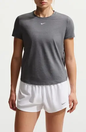 Nike Classic Dri-FIT Training Top 086 Smoke Grey/heather/white