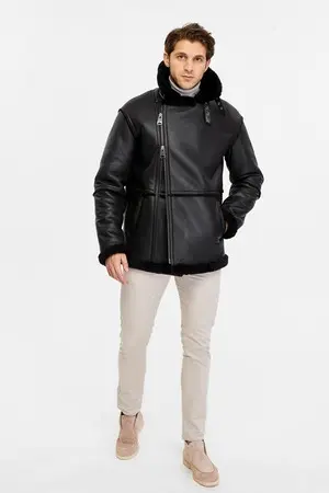Furniq UK Straight Hem Outerwear For Men