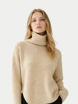 Gobi Cashmere Drop Shoulder Sweaters For Women