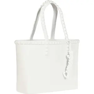 Women's White Beach Bags