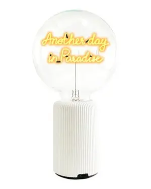 MITB Another Day In Paradise Portable Table Lamp White