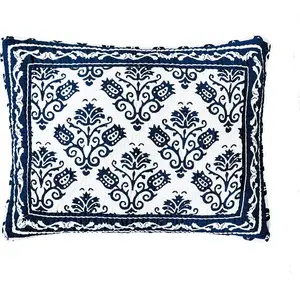 CAROL & FRANK 20" X 26" Colonial Williamsburg 20" X 26" Cassie Sham - Blue